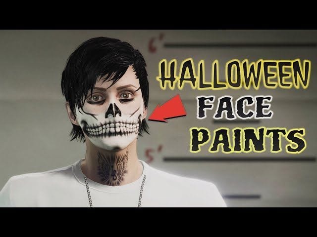 How to apply facepaint in GTA Online