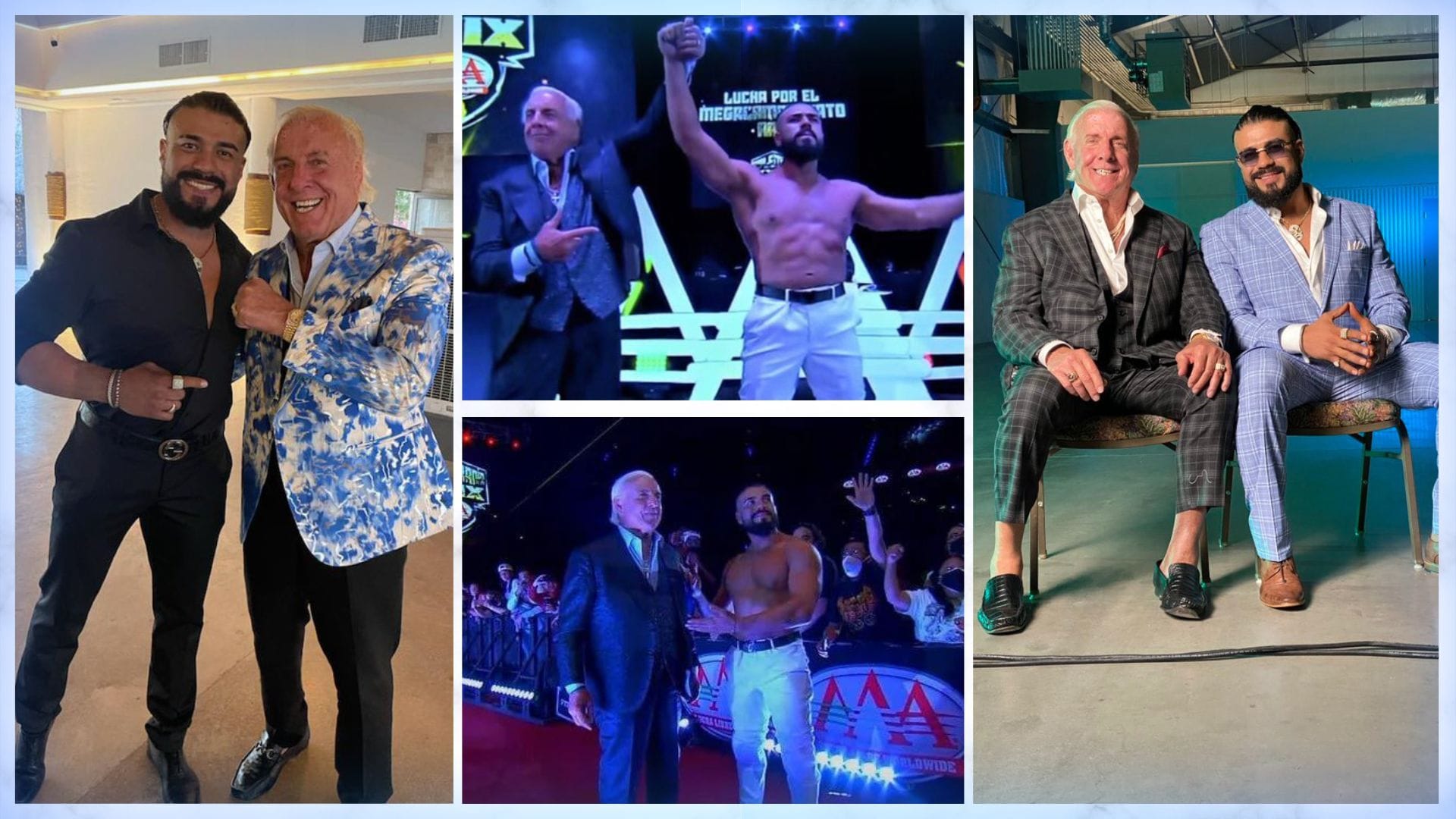 AEW star Sammy Guevara and Andrade El Idolo traded shots at each other ...