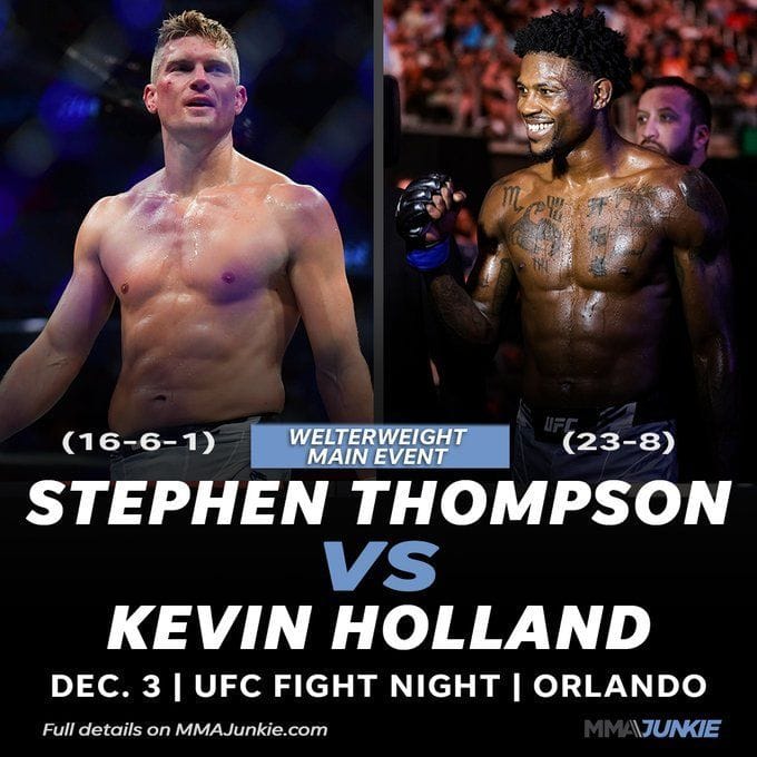 UFC Orlando latest fight card and date