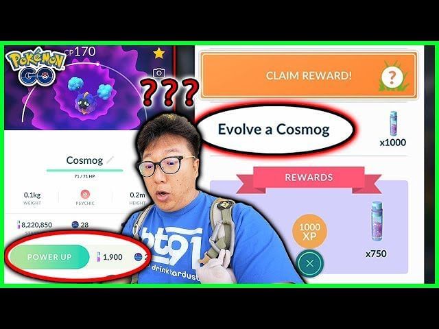 How to evolve Cosmog into Cosmoem in Pokemon GO