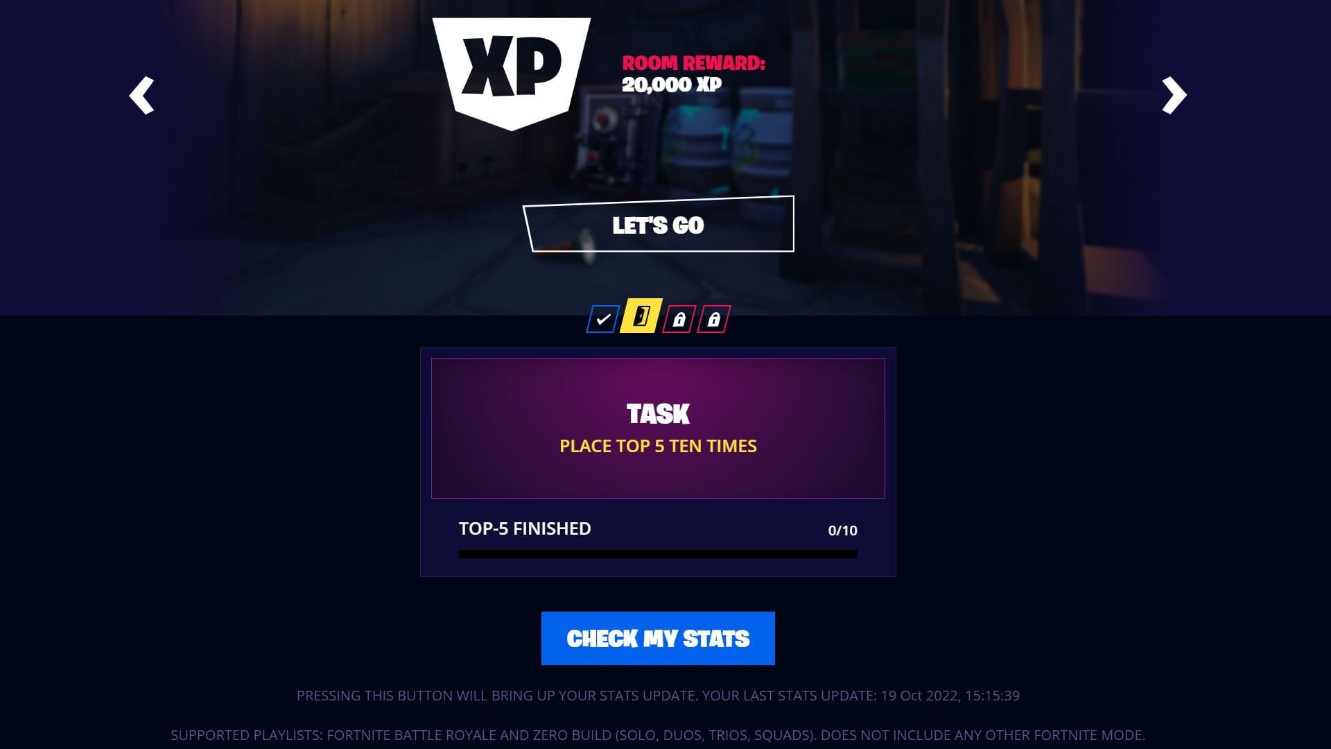 Fortnite Escape Room challenges (Day 2): Full list and how to complete