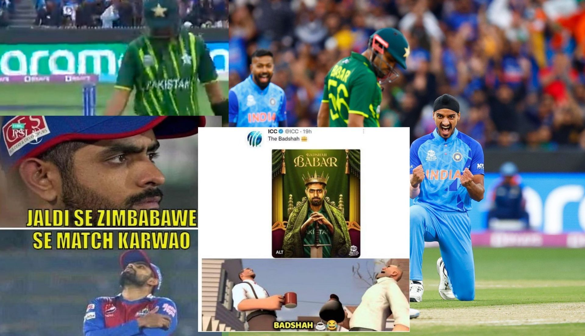 IND vs PAK 2022: Top 10 Babar Azam memes after his golden duck in Super 12 clash of 2022 T20 ...
