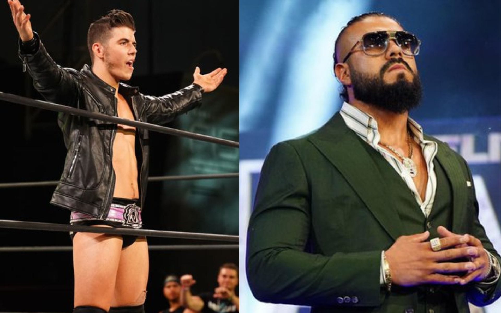 How did AEW Sammy Guevara vs. Andrade real-life fight start?