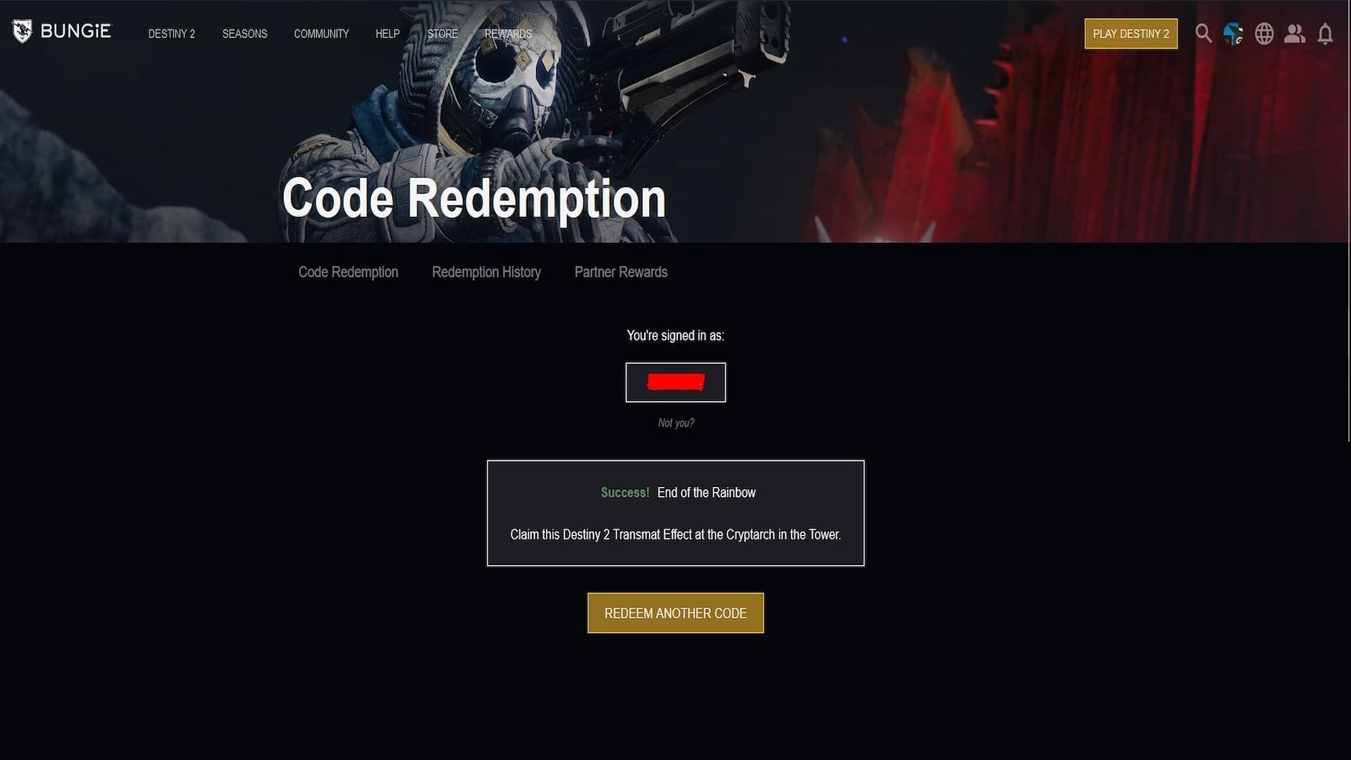 How to get the End of the Rainbow Transmat Effect in Destiny 2