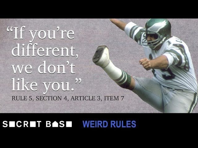 What is the field goal over the uprights rule in NFL?