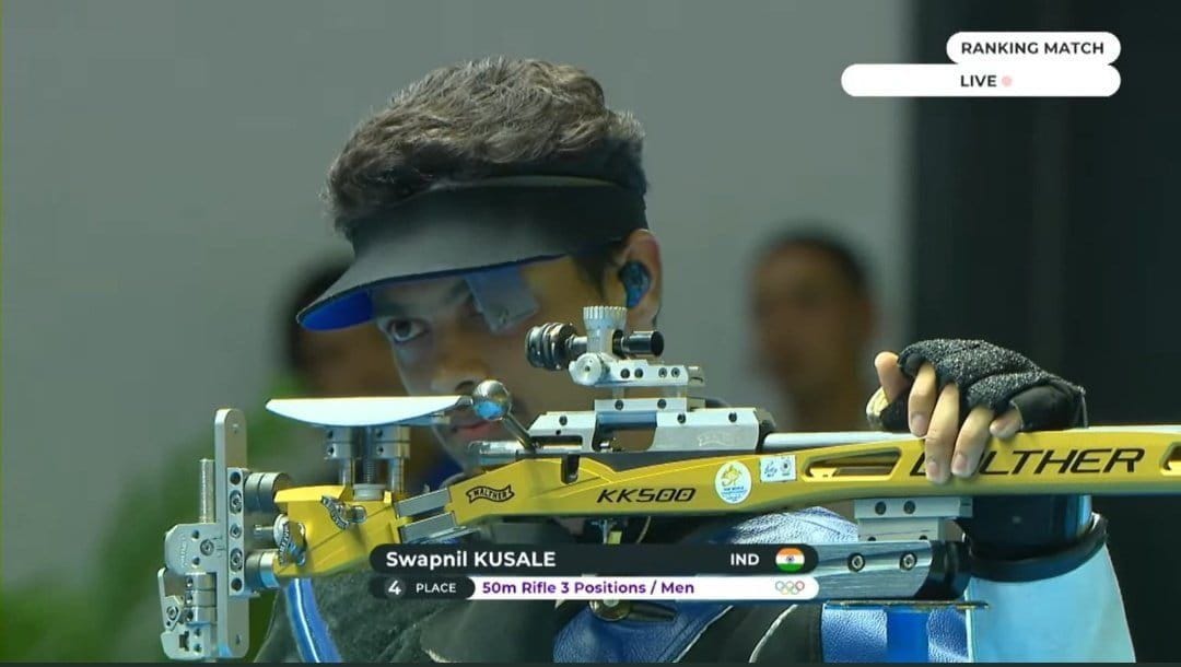Swapnil Kusale secures 2024 Paris Olympics quota place at Cairo World ...