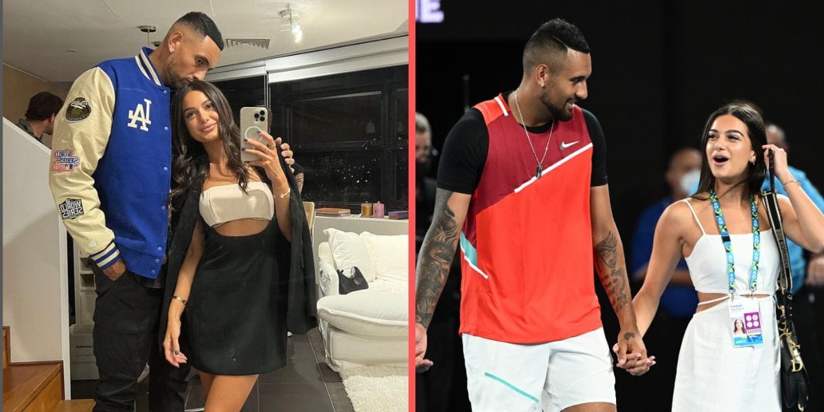 "This is epic" - Nick Kyrgios reacts to girlfriend Costeen Hatzi being ...