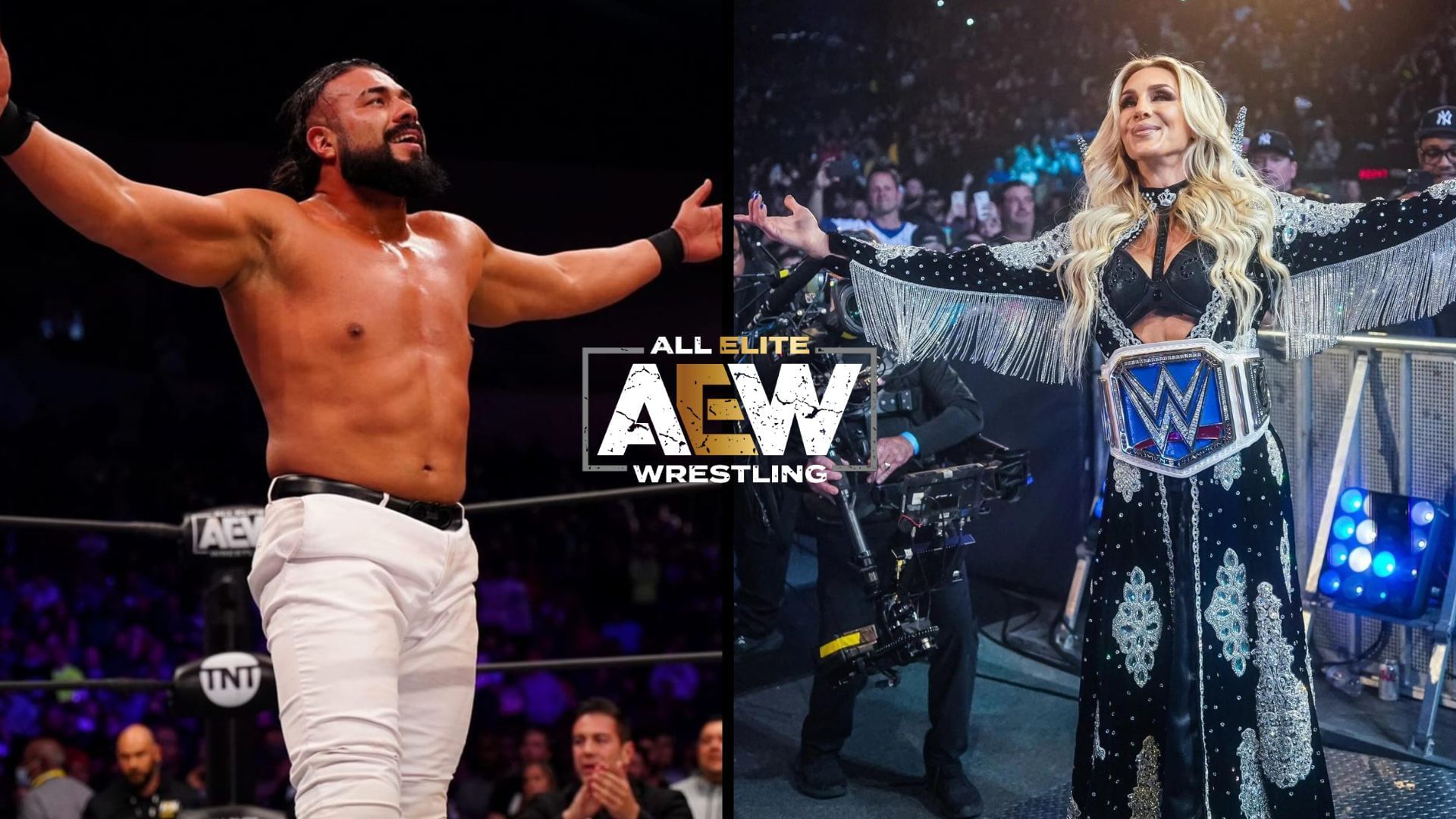 AEW's Andrade El Idolo shared vacation picture with WWE's Charlotte Flair
