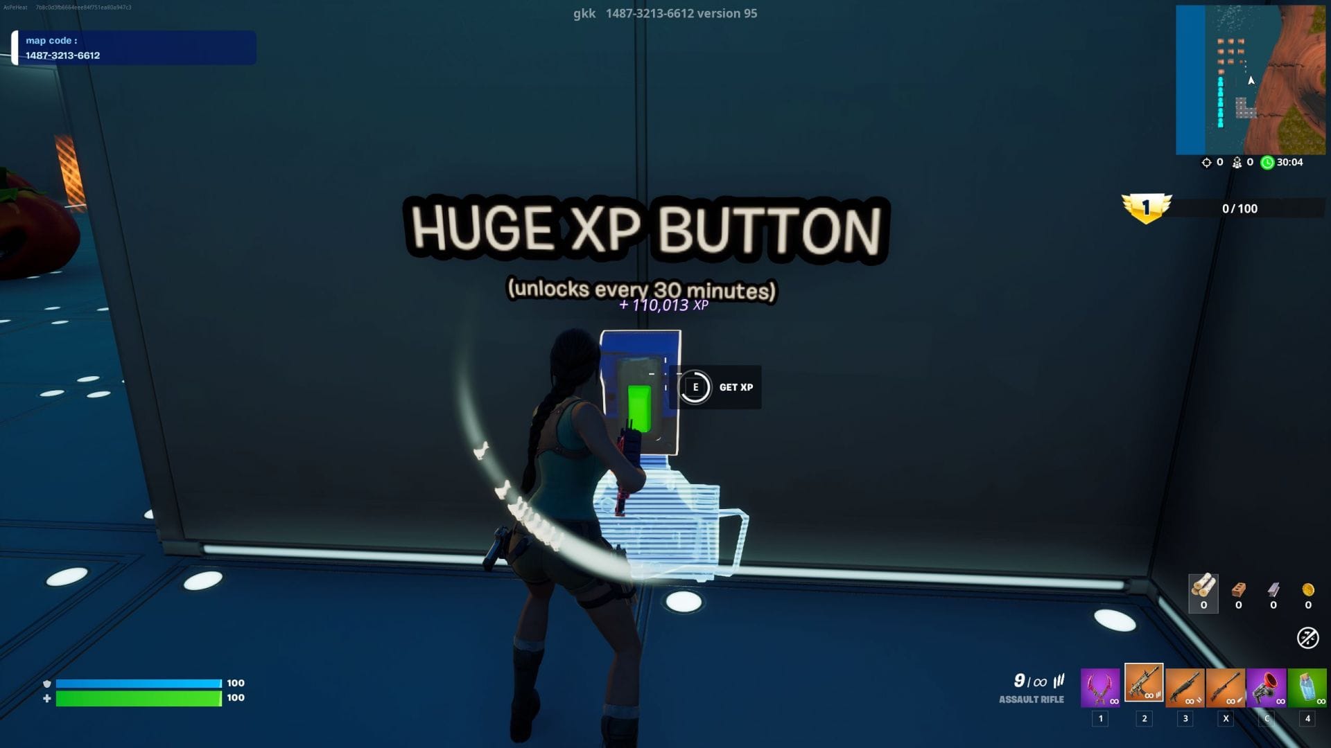 Fortnite XP glitch grants quick Battle Pass levels