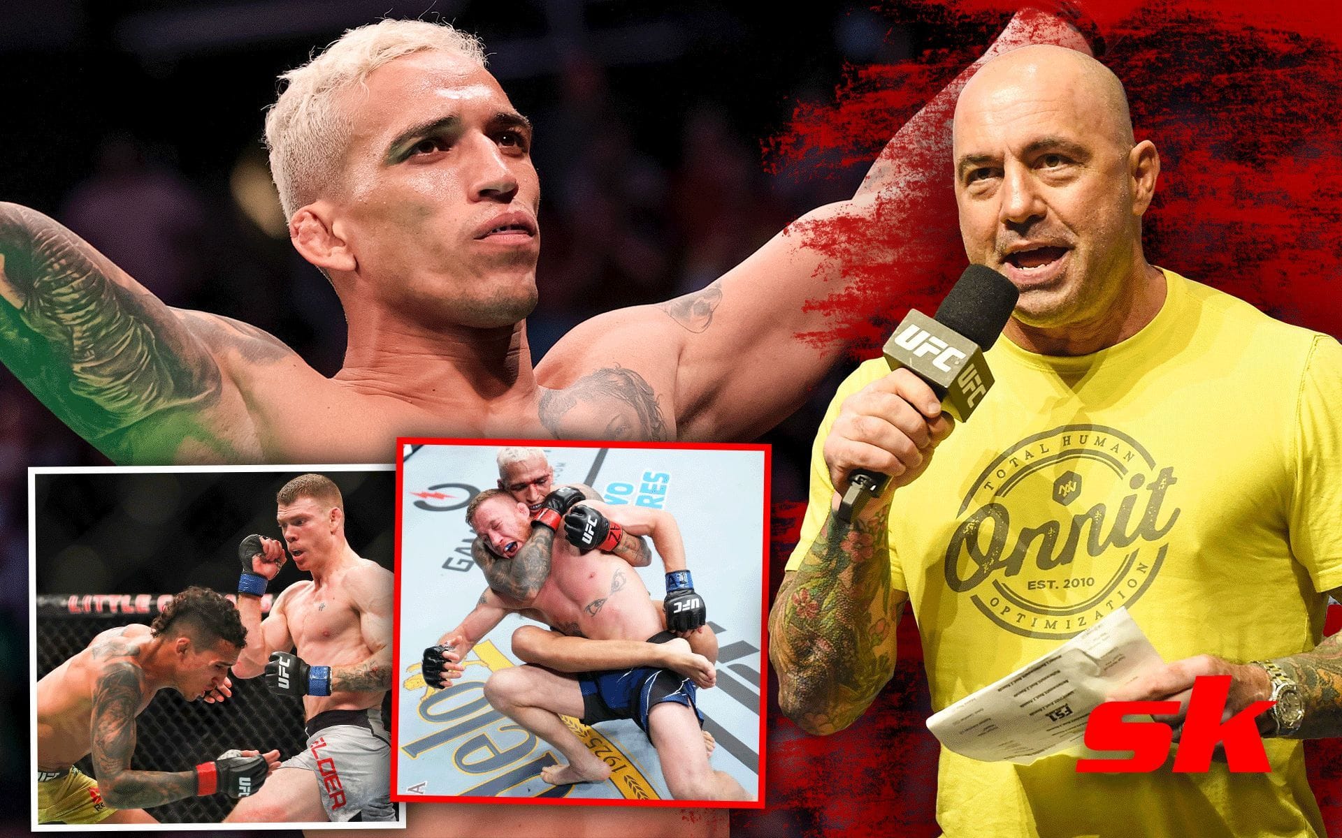Joe Rogan discusses what "changed everything" for Charles Oliveira that ...