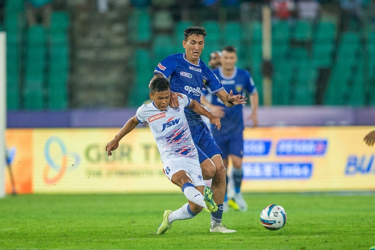 ISL 2022-23: Chennaiyin FC and Bengaluru FC play out an entertaining 1-1 draw