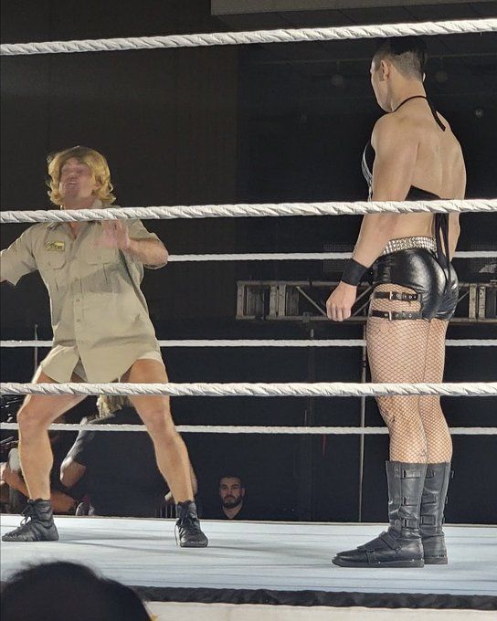 [Watch] Male WWE Superstar cosplays as Rhea Ripley during recent live ...