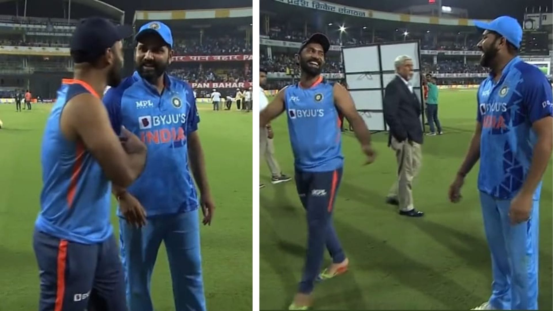 IND vs SA 2022: [Watch] Rohit Sharma & Dinesh Karthik have a hilarious exchange after India's 2 ...