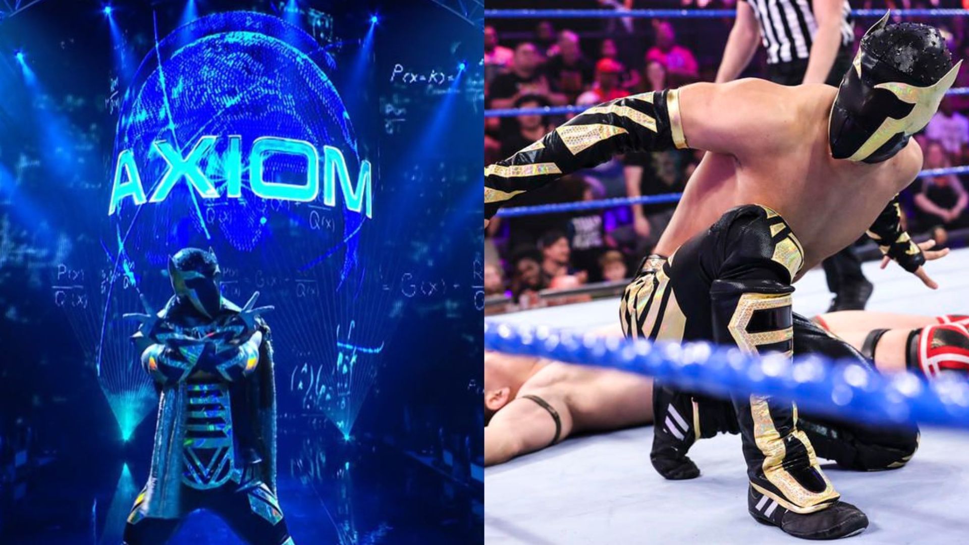 Who is WWE Superstar Axiom and what was his previous name in the company?