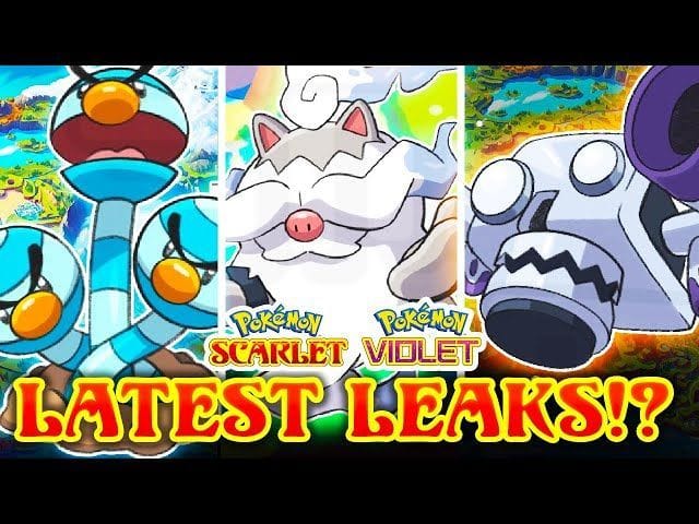 Pokemon Scarlet and Violet Pokedex guide - All confirmed and leaked ...