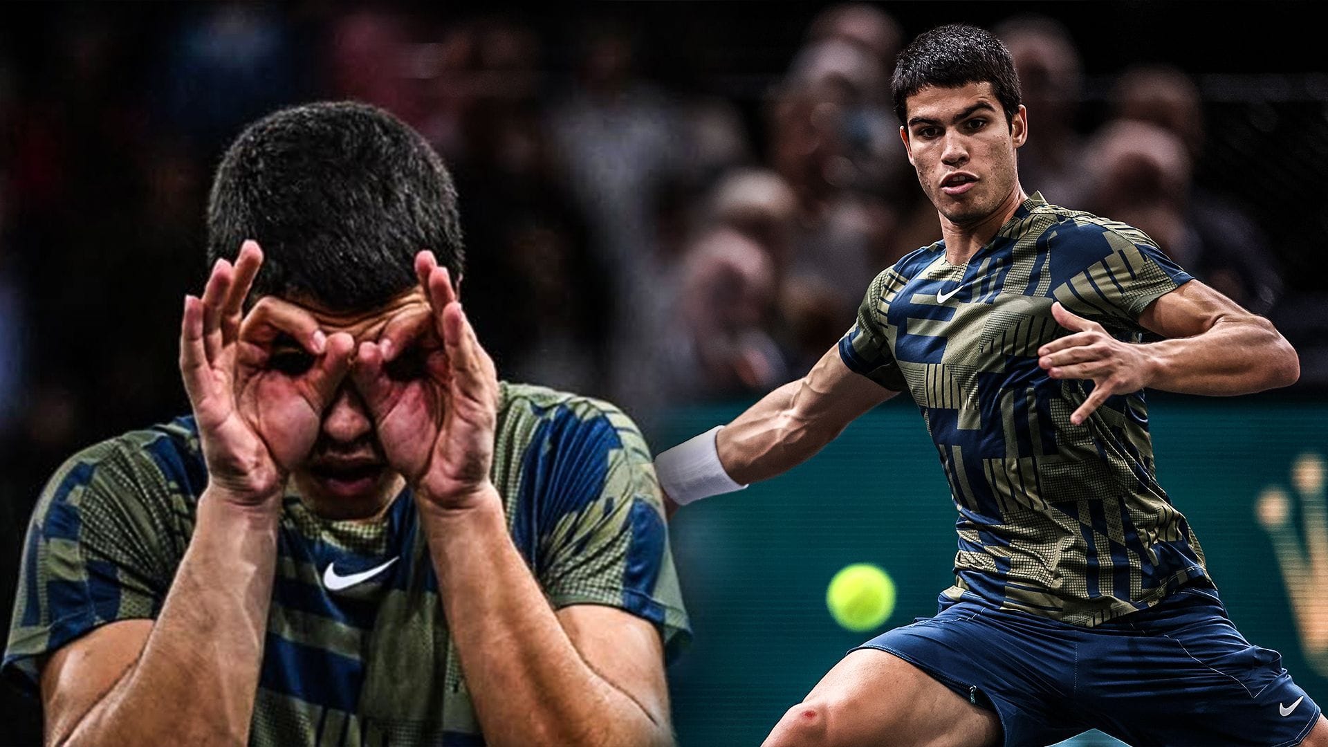 Carlos Alcaraz explains the origins of his 'glasses' celebration at the ...