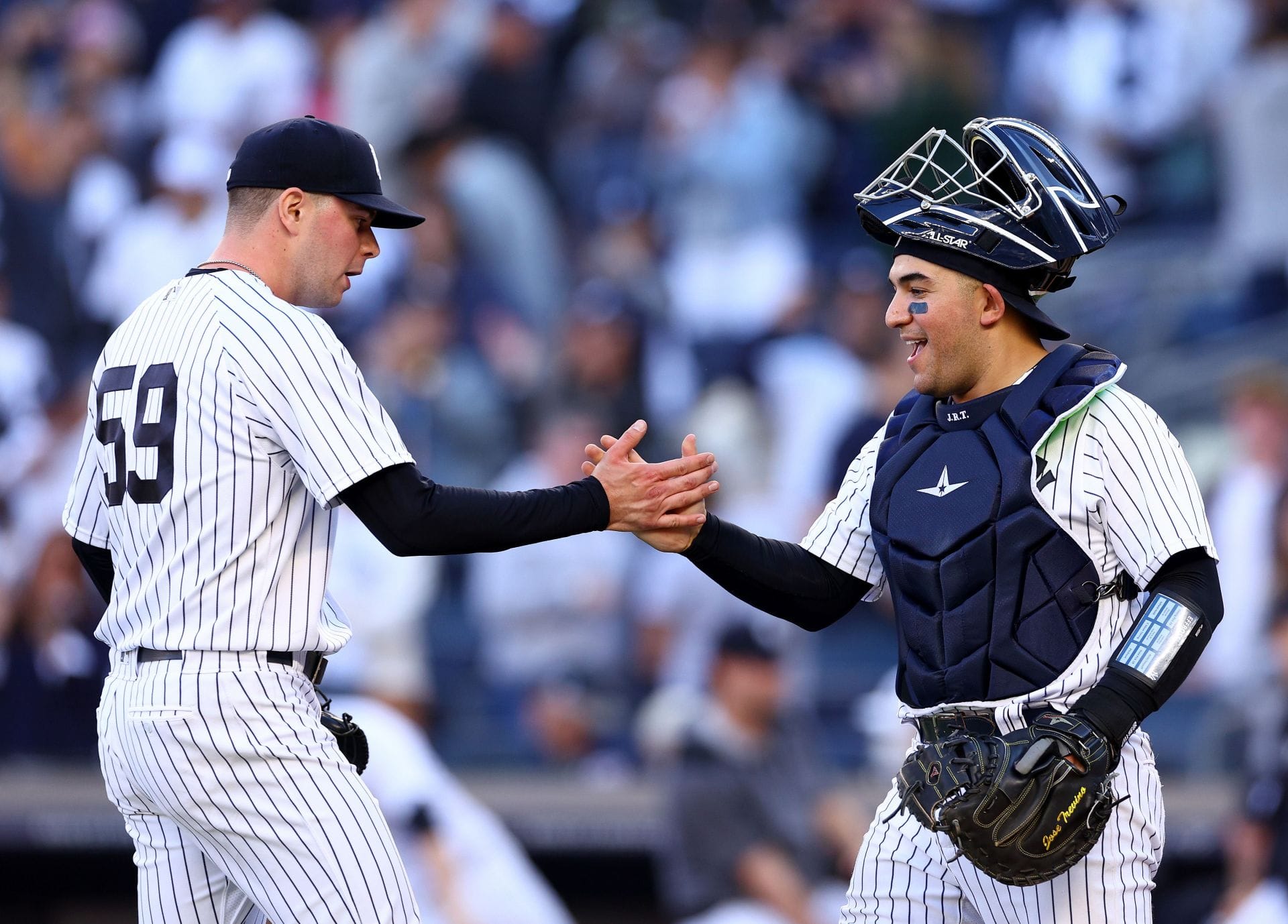 Yankees catcher Jose Trevino: "None of this would be possible without ...