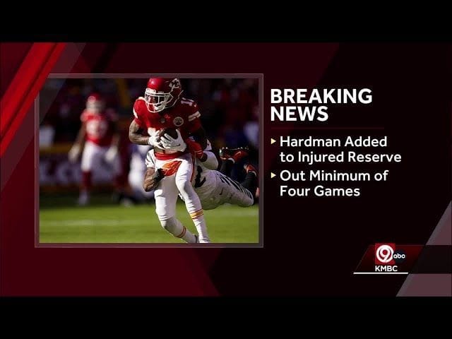 What happened to Mecole Hardman? Chiefs place WR on IR