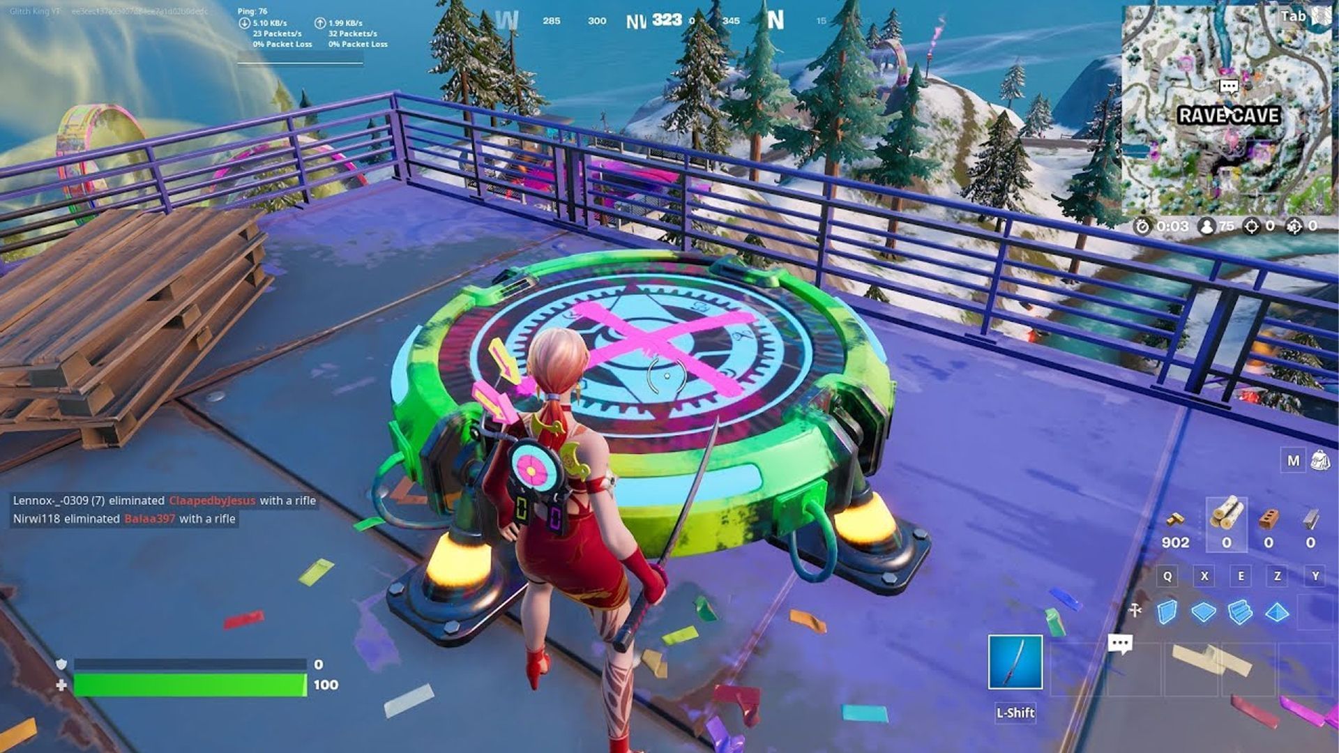 Fortnite: How to launch into the air using Launch Pads in different matches