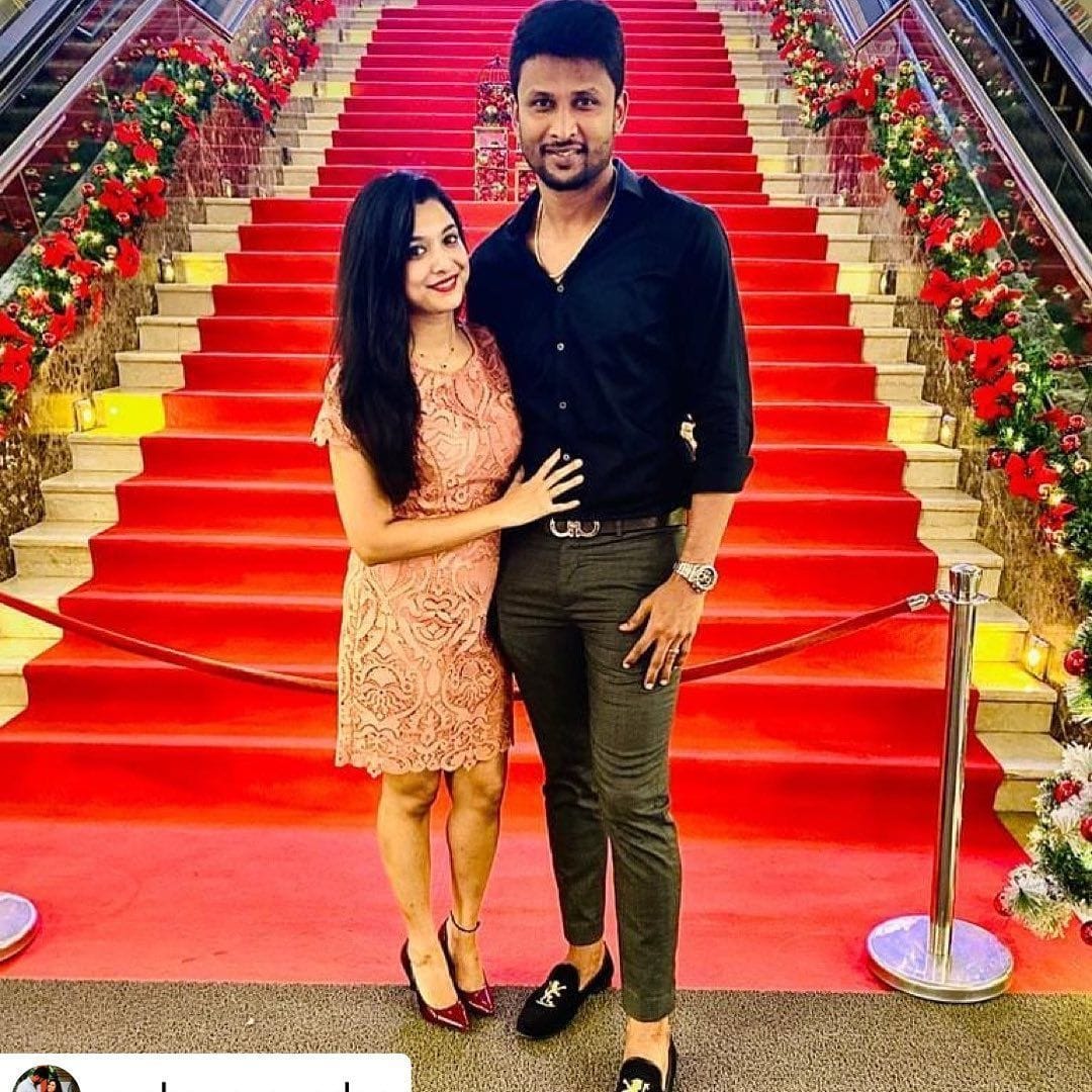 Who is Krishnappa Gowtham's Wife