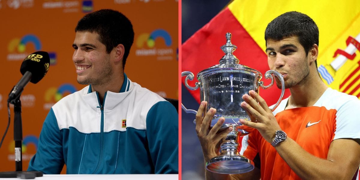 Carlos Alcaraz on how winning the US Open has affected his life: "A lot ...