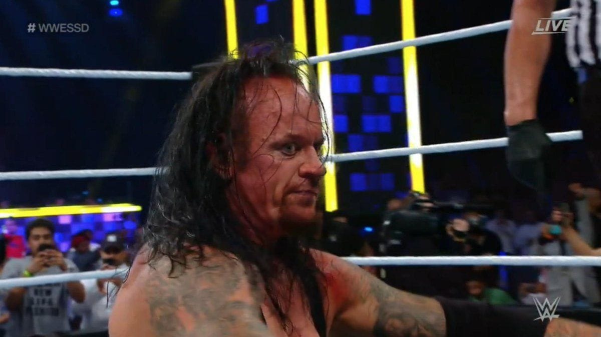 Details on The Undertaker throwing a chair backstage in a fit of rage ...