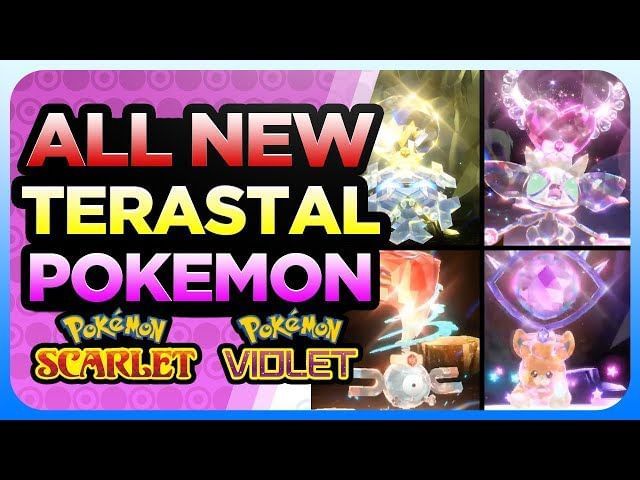Pokemon Scarlet and Violet: How to find Tera Shards and change your Pokemon’s Tera type