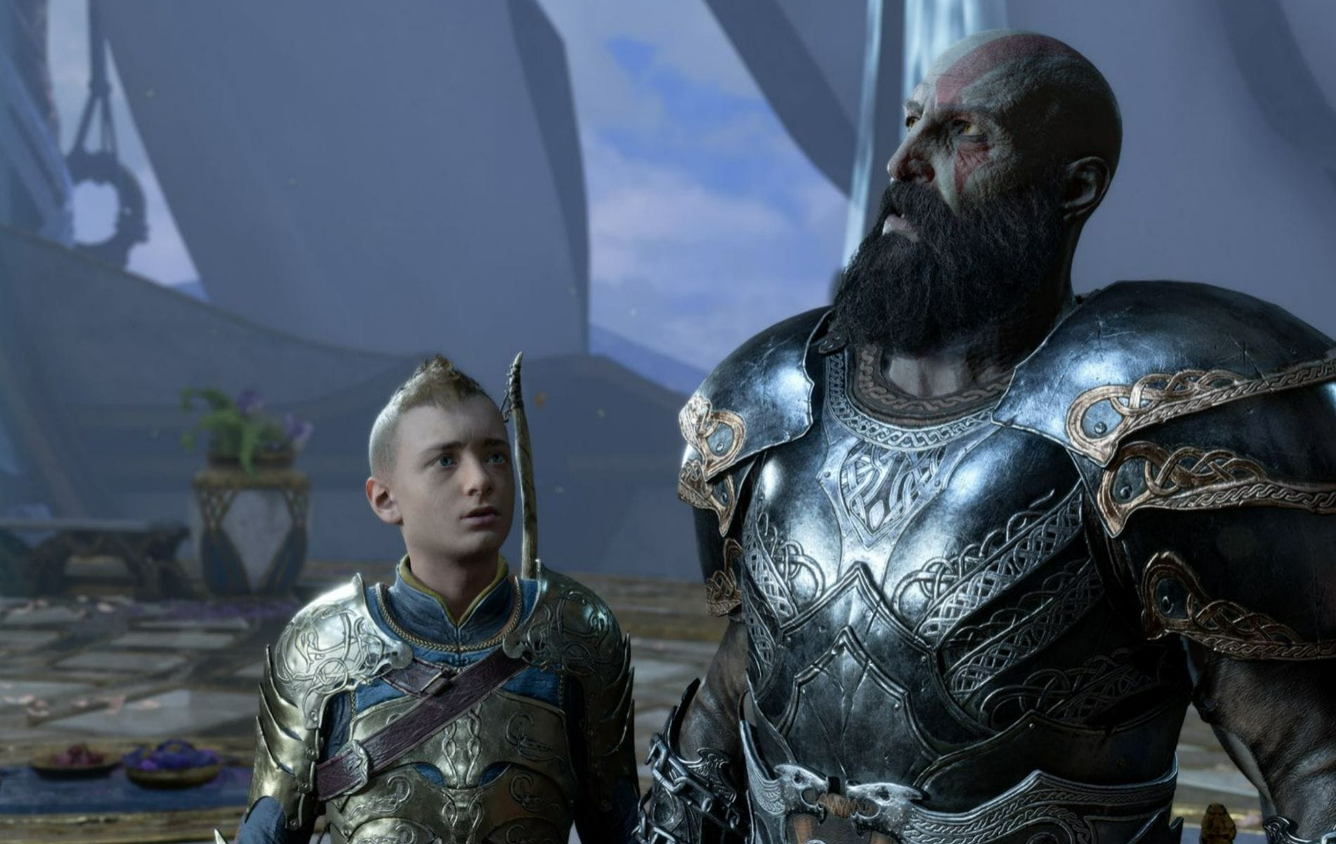 How to easily obtain the Shoulder Straps of Radiance in God of War Ragnarok