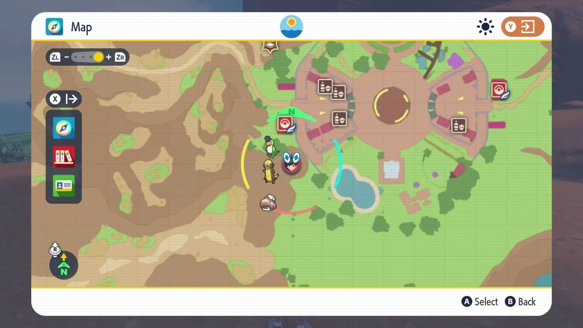 Pokemon Scarlet and Violet: Wo-Chien and all purple stake locations