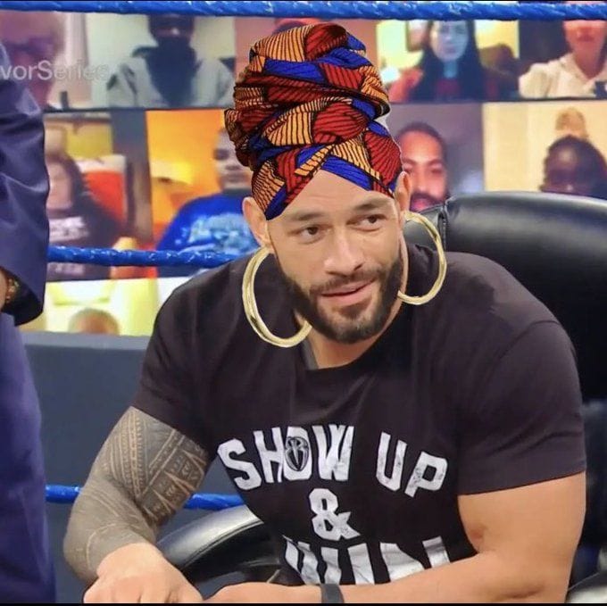 "That's terrifying"-WWE fans go berserk as an edited picture of Roman ...