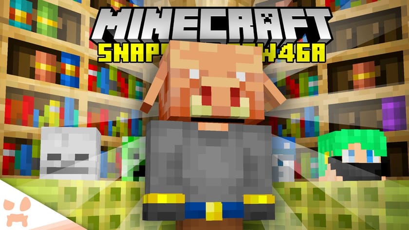 How to get piglin head in Minecraft snapshot 22w46a