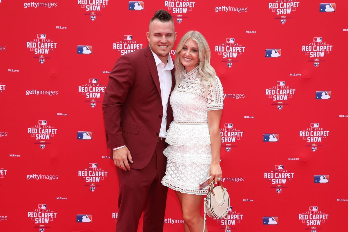 How did MLB Star Mike Trout meet his wife?