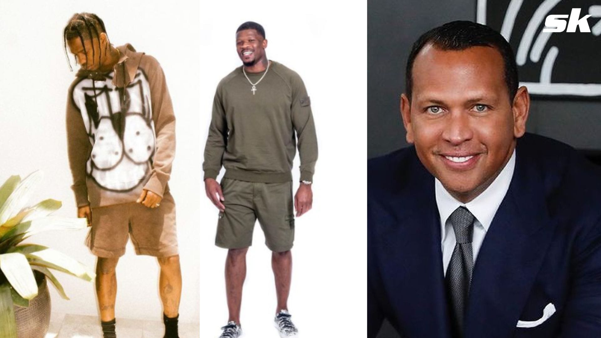 Alex Rodriguez: "Hanging with two legends Andre Johnson and Travis ...