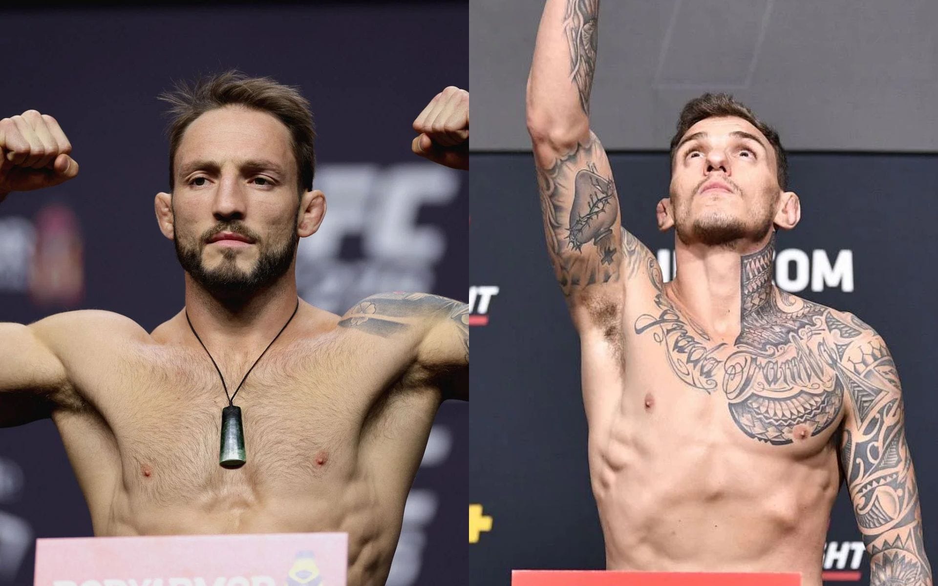 Brad Riddell vs. Renato Moicano: Height, reach and UFC record comparison