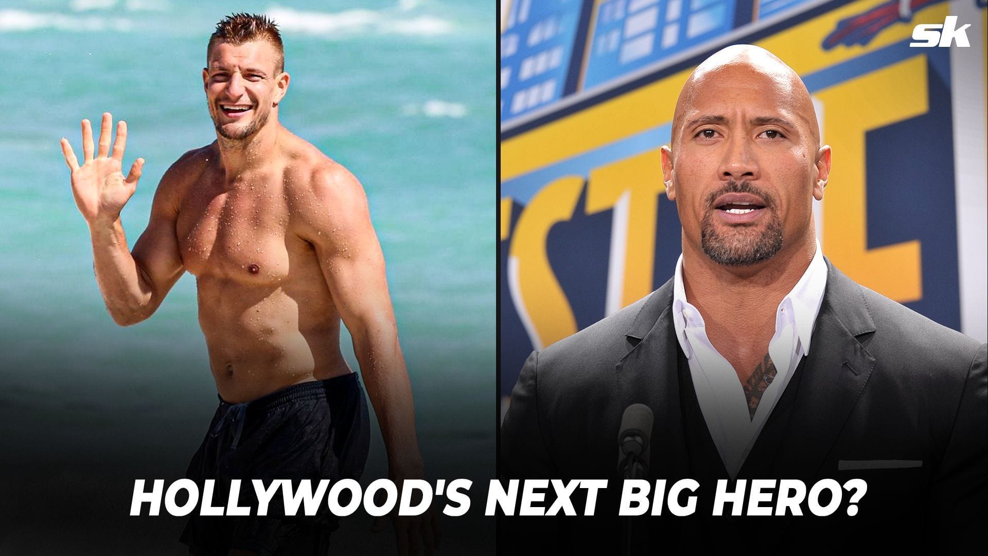 Rob Gronkowski: Could Rob Gronkowski be the next Dwayne Johnson? Famous ...