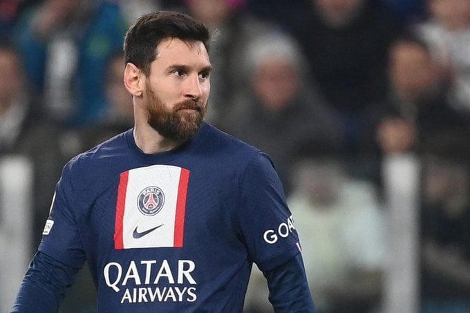 Is Lionel Messi playing for PSG against Lorient today?