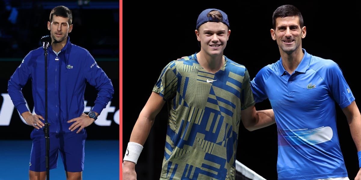 "I'm not happy you beat me, but I'm happy for you because I like your personality" - Novak ...