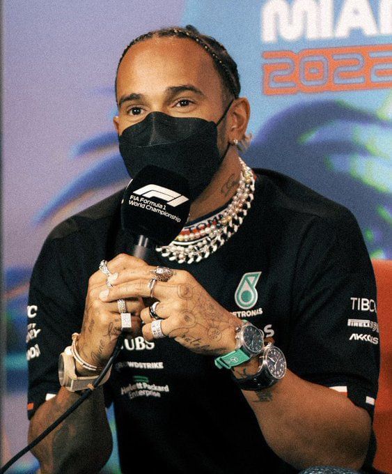 "I don’t have any other piercings anywhere": When Lewis Hamilton opened ...