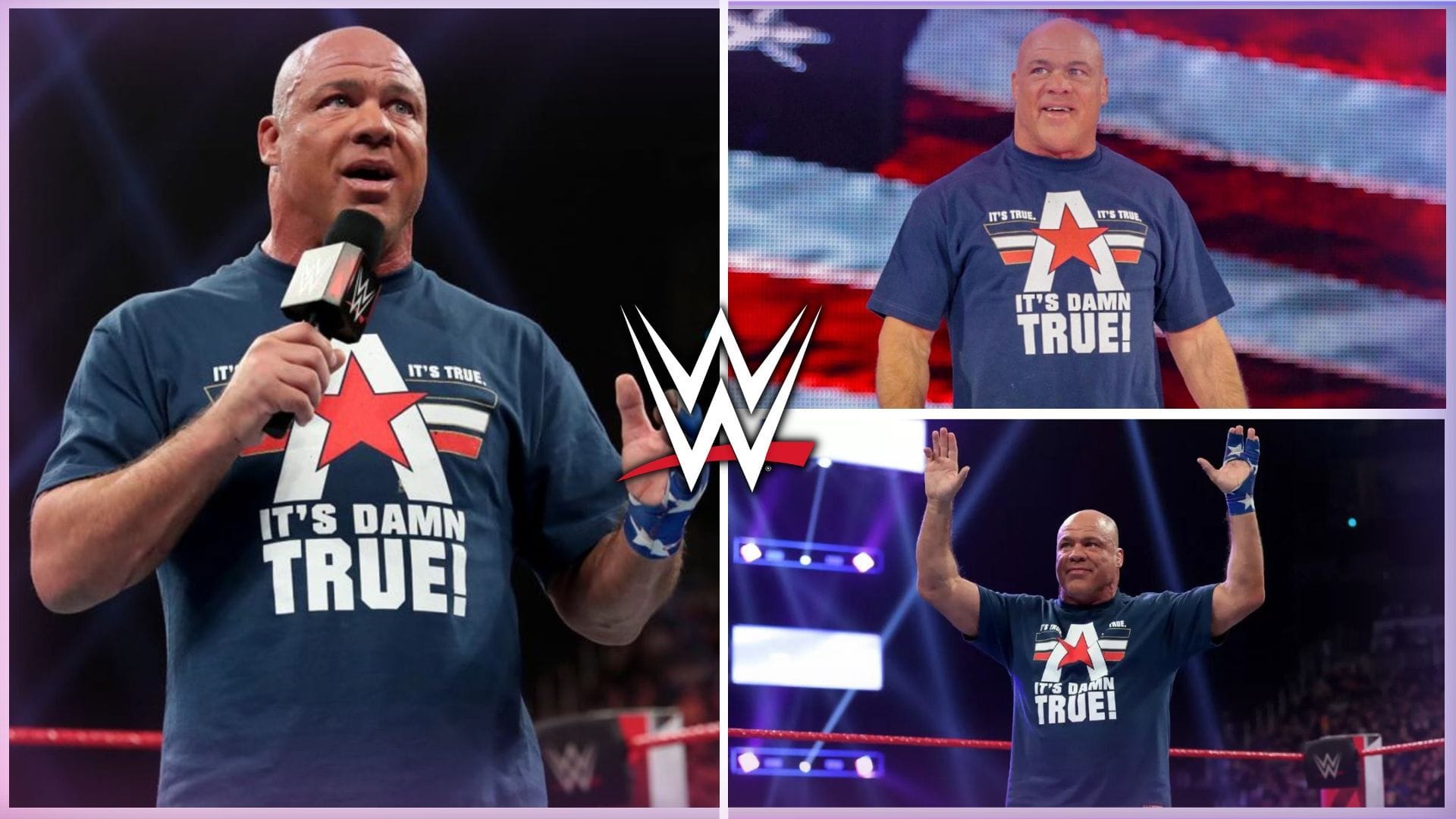 Former WWE hardcore legend appears together with Kurt Angle ahead of ...