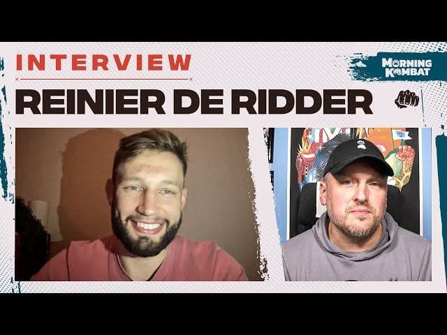 Reinier de Ridder: “I’m happy that they are making steps, and that they ...