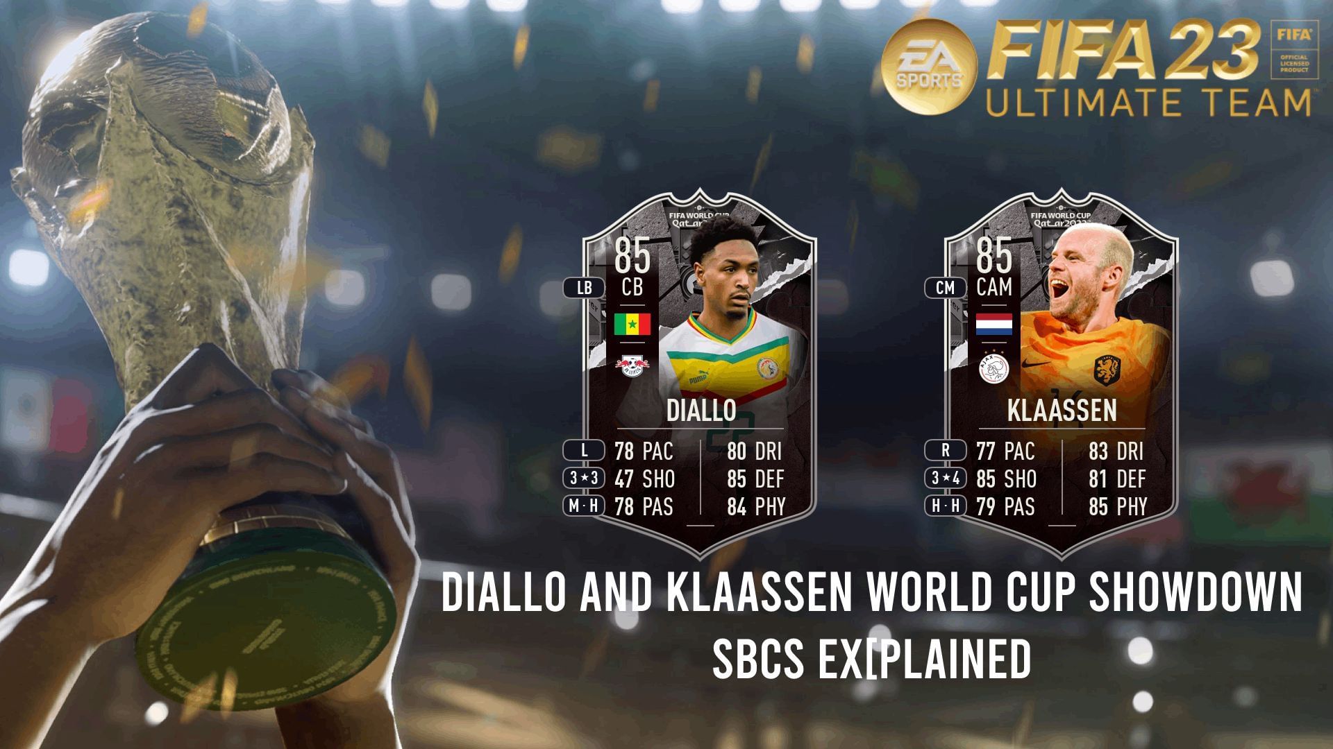 Fifa 23 Davy Klaassen And Abdou Diallo World Cup Showdown Sbcs How To