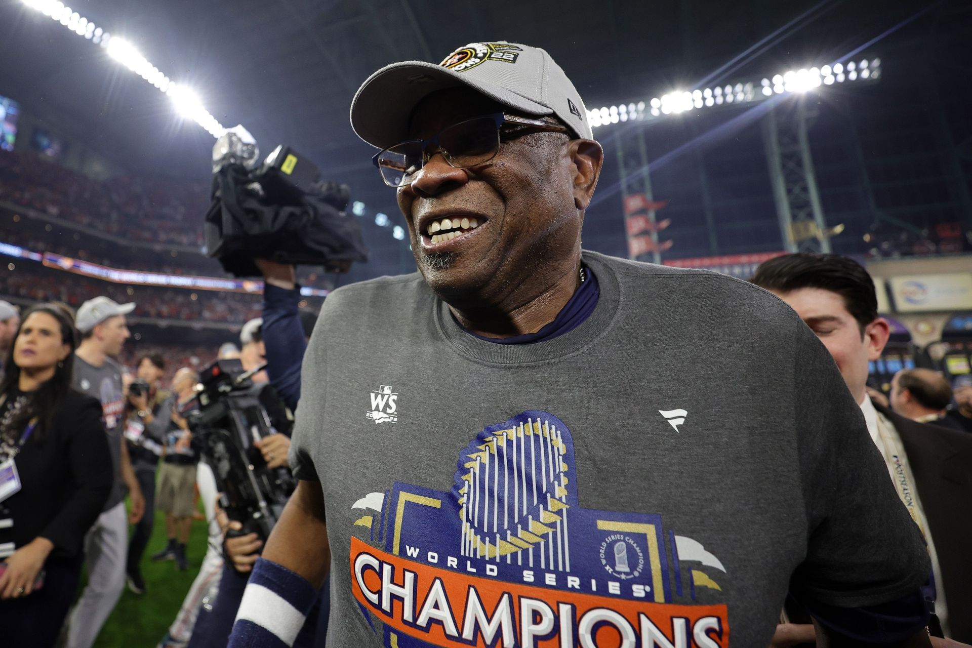 Dusty Baker: "Now, what's next? Party!"