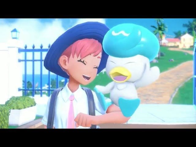 Pokemon Scarlet and Violet: Exploring Gen 9 starter Sprigatito, Quaxly ...