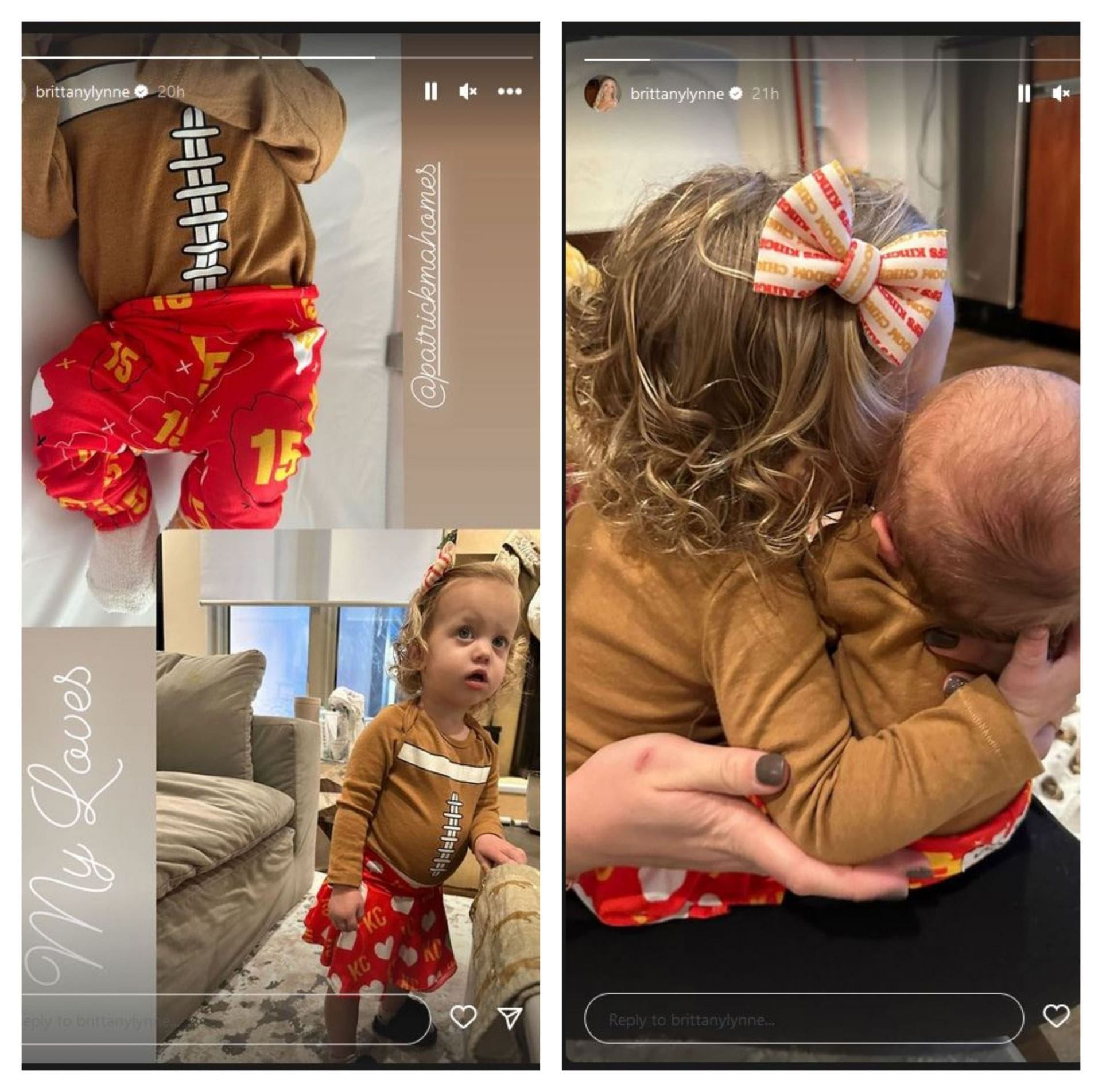 In Photos: Brittany Mahomes and Patrick Mahomes share adorable new pics ...