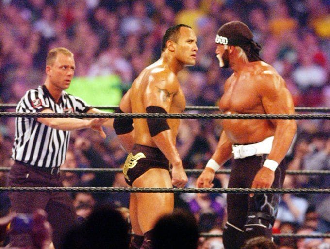 "I hit The Rock in the head with a hammer!" – WWE legend was bemused ...