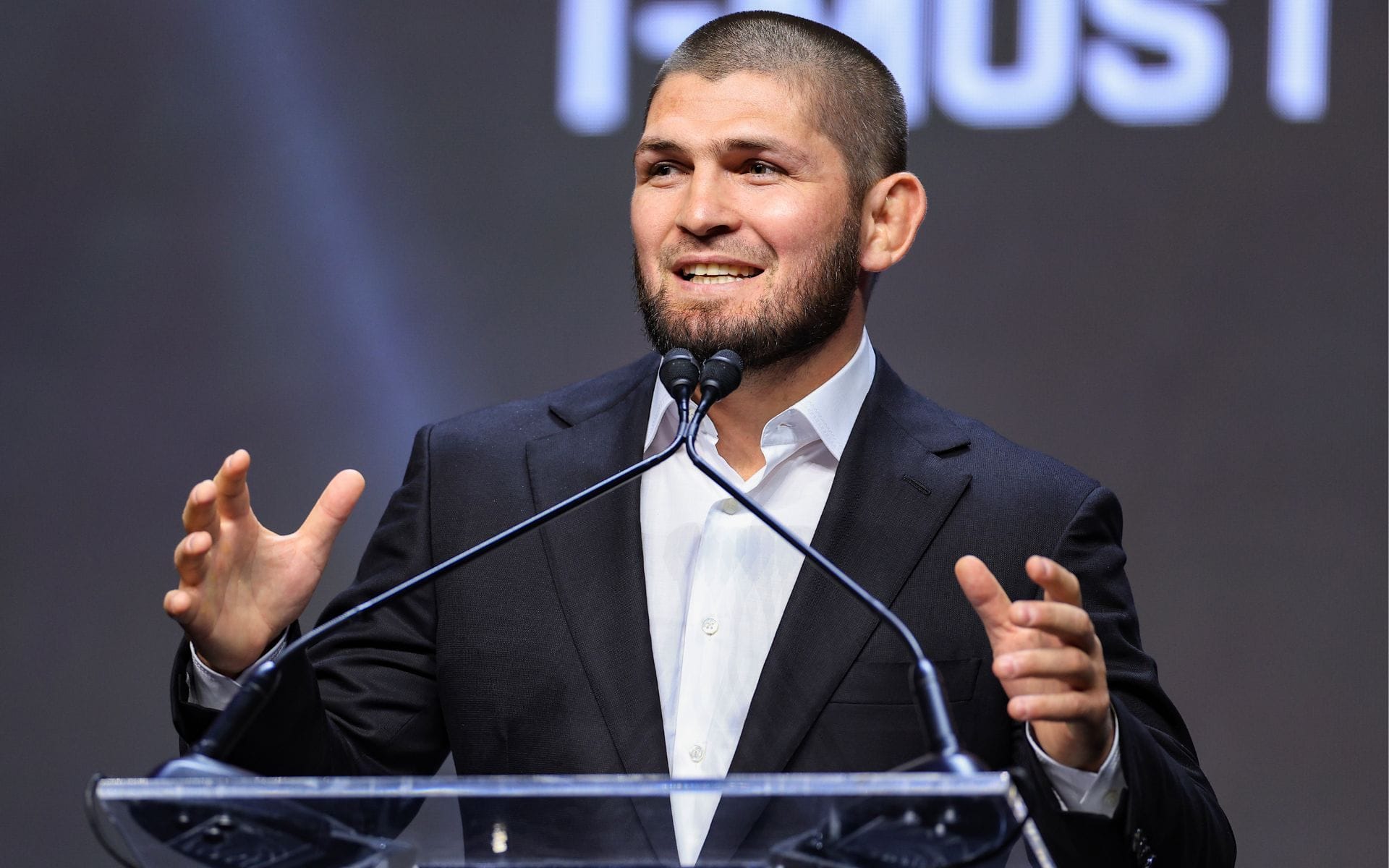 Khabib Nurmagomedov reveals he's coaching son to follow his footsteps