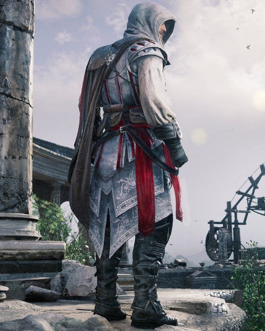 How to get Young Ezio legacy outfit in Assassin's Creed Valhalla