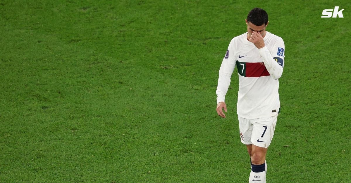 Cristiano Ronaldo leaves pitch in tears as Portugal crash out of 2022 ...