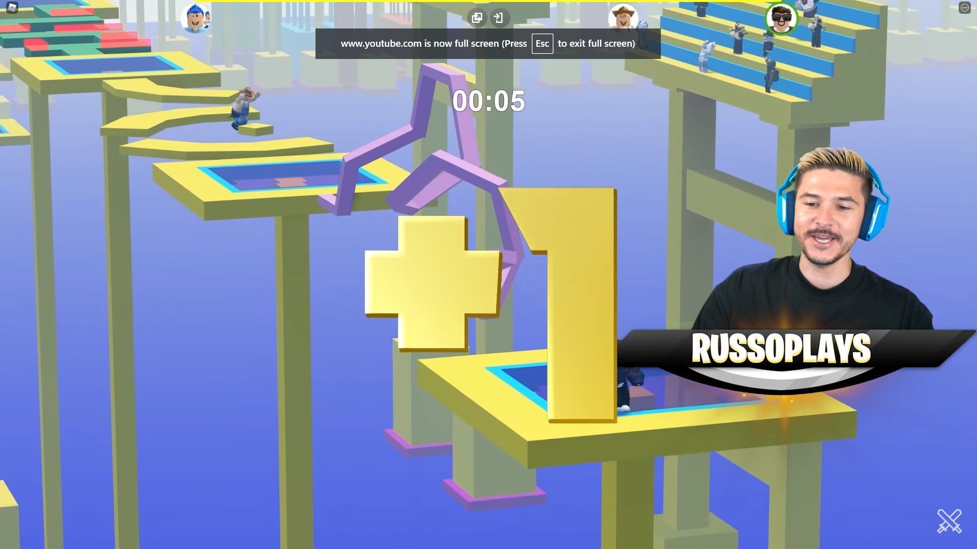 Flamingo vs Jayingee playing Roblox Wacky Wizards in RB Battles Season ...