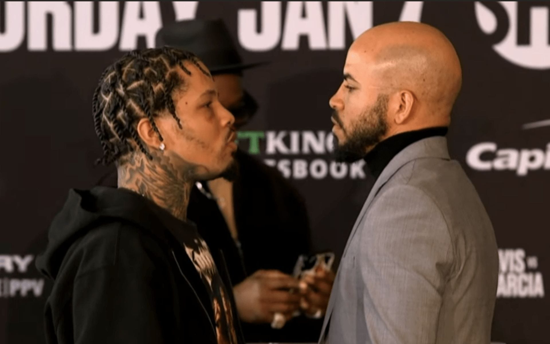 VIDEO: Gervonta Davis has first staredown with next opponent ahead of ...